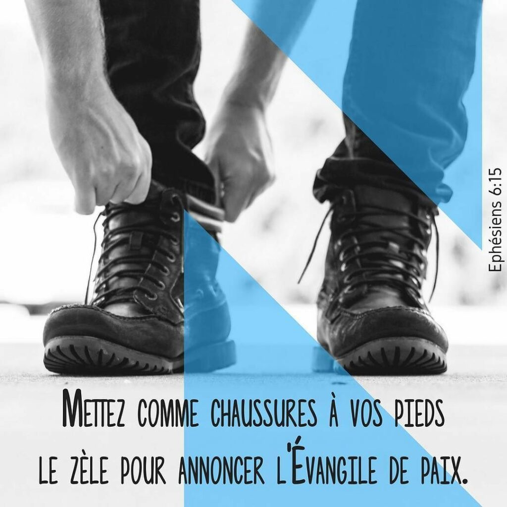 CHAUSSÉS DU ZÈLE QUE DONNE L’EVANGILE DE PAIX - MÉDITATIONS ...