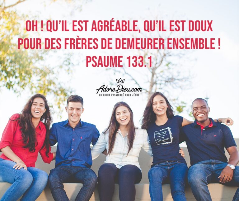 Voici, oh ! qu'il est agréable, qu'il est doux Pour des frères de ...